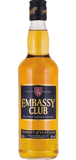 Виски "Embassy Club" 3 Years Old, 0.5 л