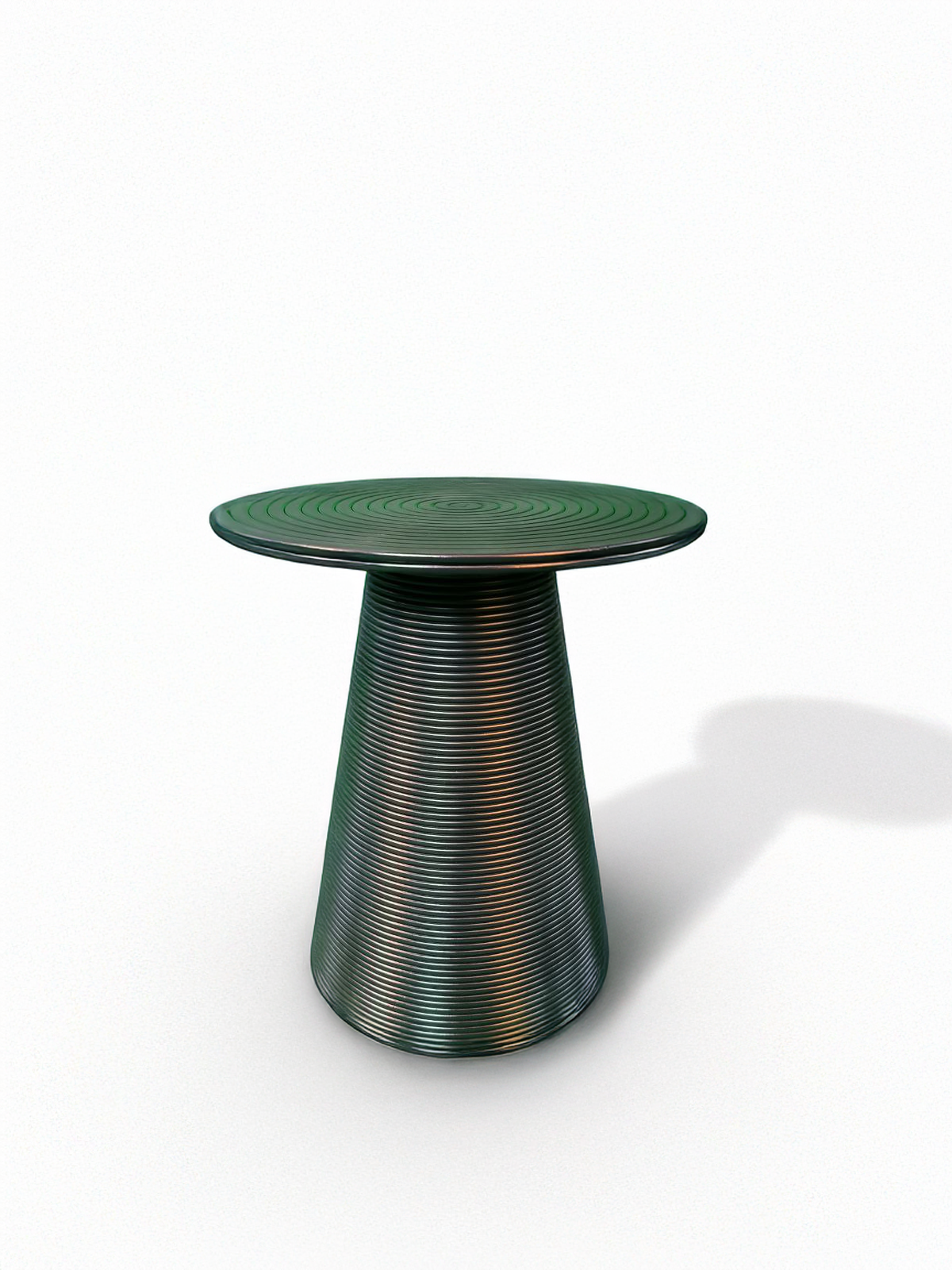 Журнальный столик из переработанного пластика, 3D печать, цвет - черный