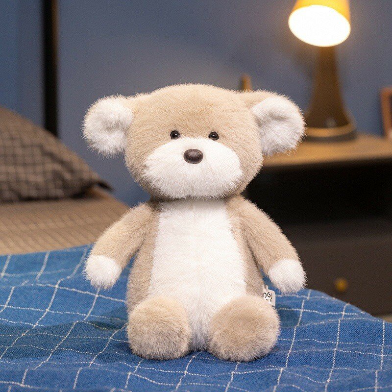 Cute penguin dog goose animal plush toys for kids with soft short pile for sleep and play activities