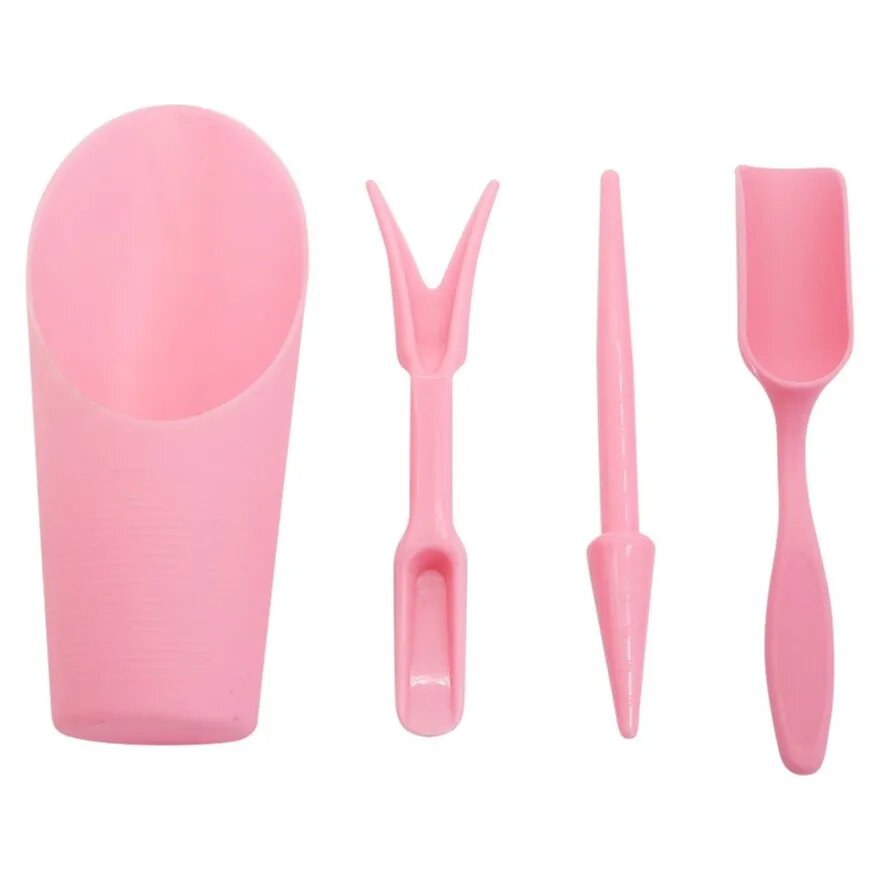 Набор садовых инструментов для пересадки Adhere To Fly 4 шт. Pink