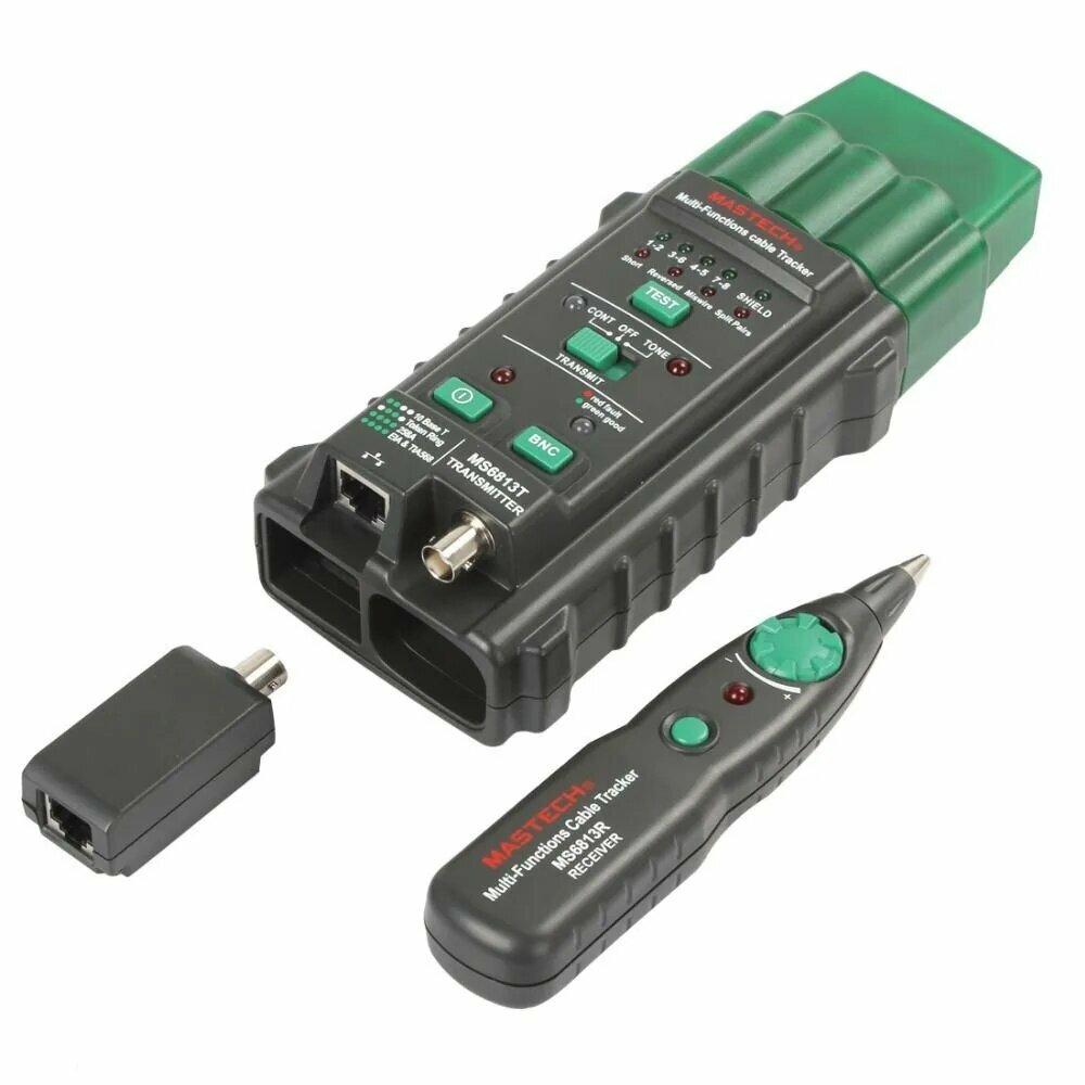 Кабельный тестер трассоискатель MASTECH MS6813 с генератором сигнала