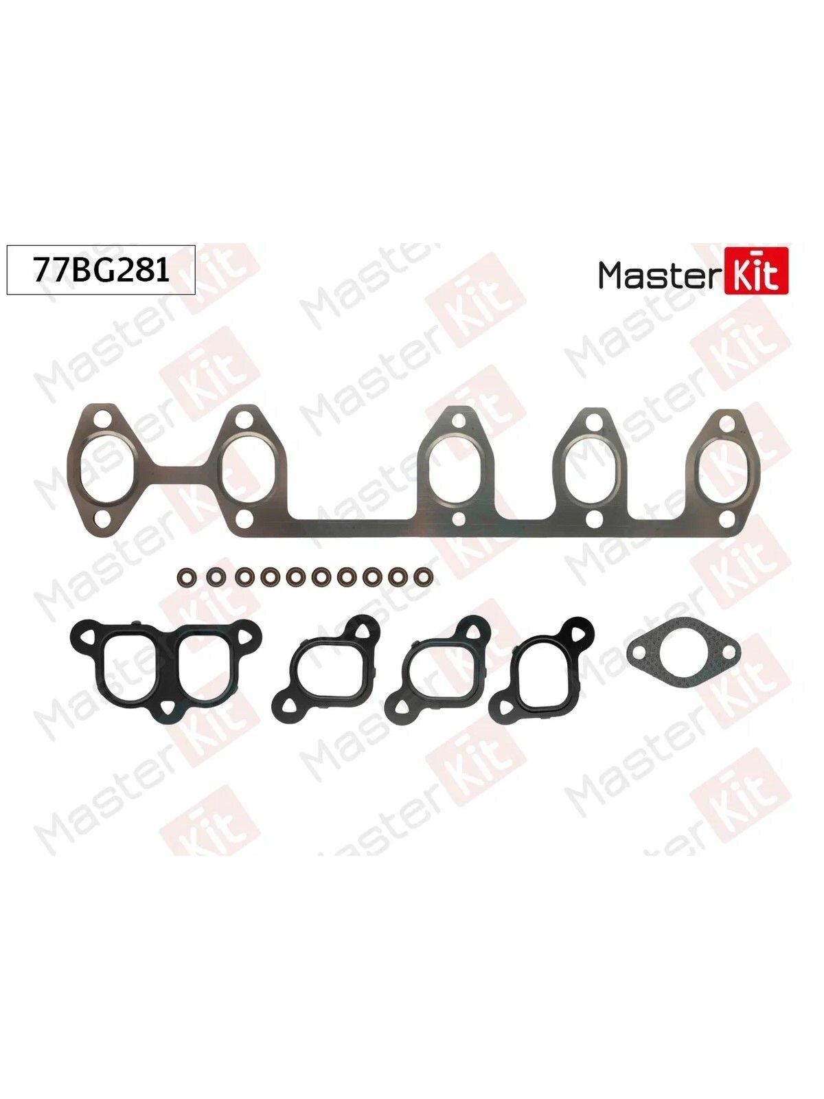 Комплект прокладок ГБЦ VAG BPD, BPE, MASTERKIT 77BG281