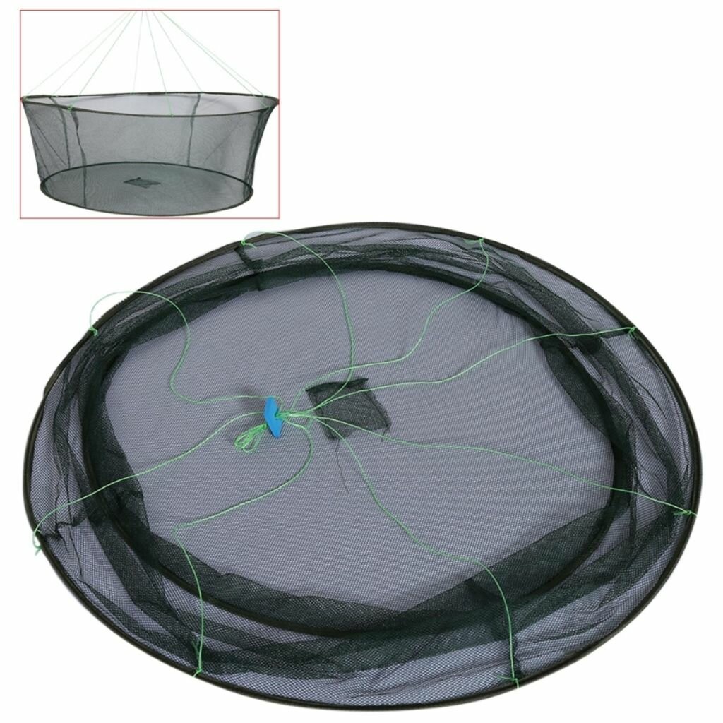 Инструменты для рыбалки, Складная рыболовная сеть с открытым верхом - 100 см, 1 шт.