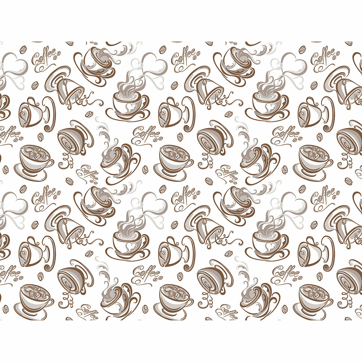 Клеенка столовая на нетканой основе Колорит Мажор 643/0, 1,35 x 20 м