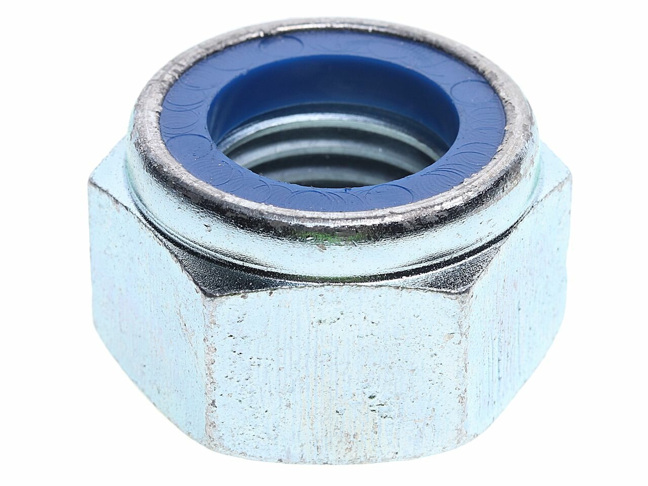 Гайка M30х3.5 SAF болта крепления рессоры полуприцепа (самофиксирующая с тефлоном) SAMPA