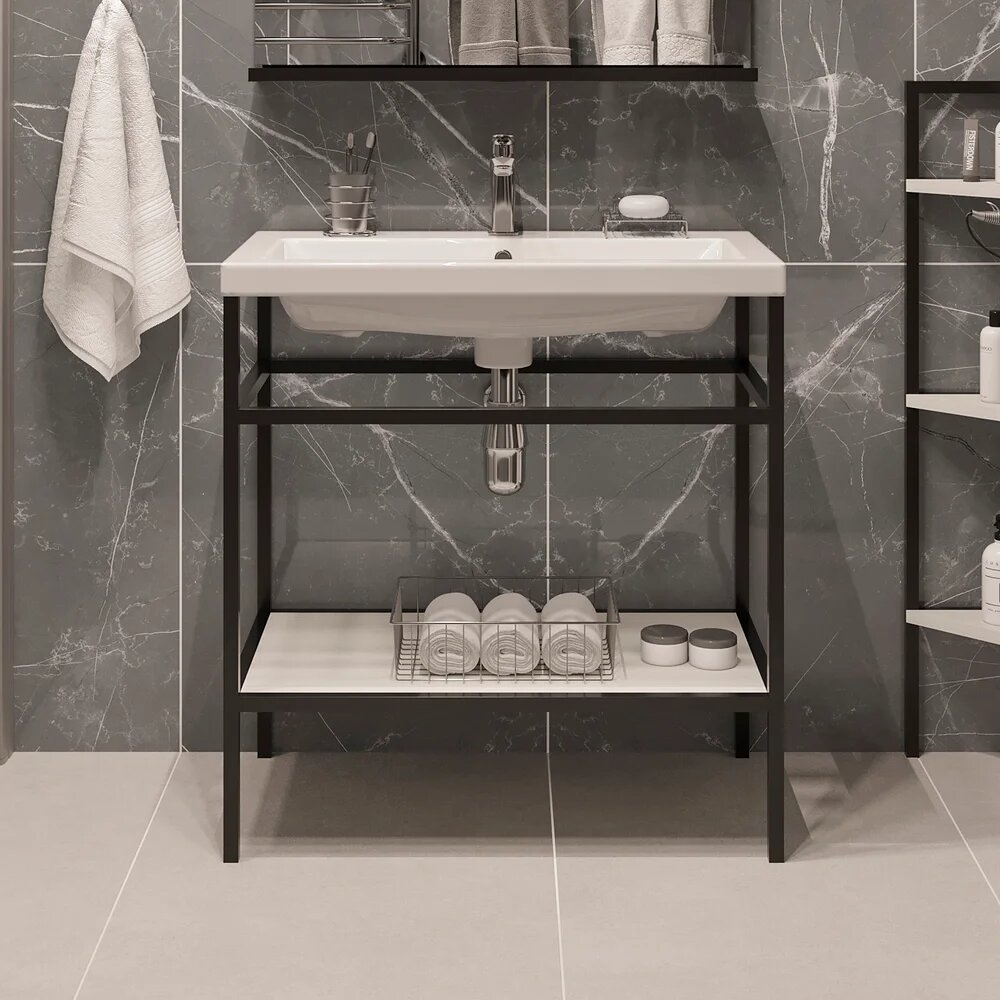 Консоль DIWO Смоленск 80 80 см, напольная, в стиле лофт