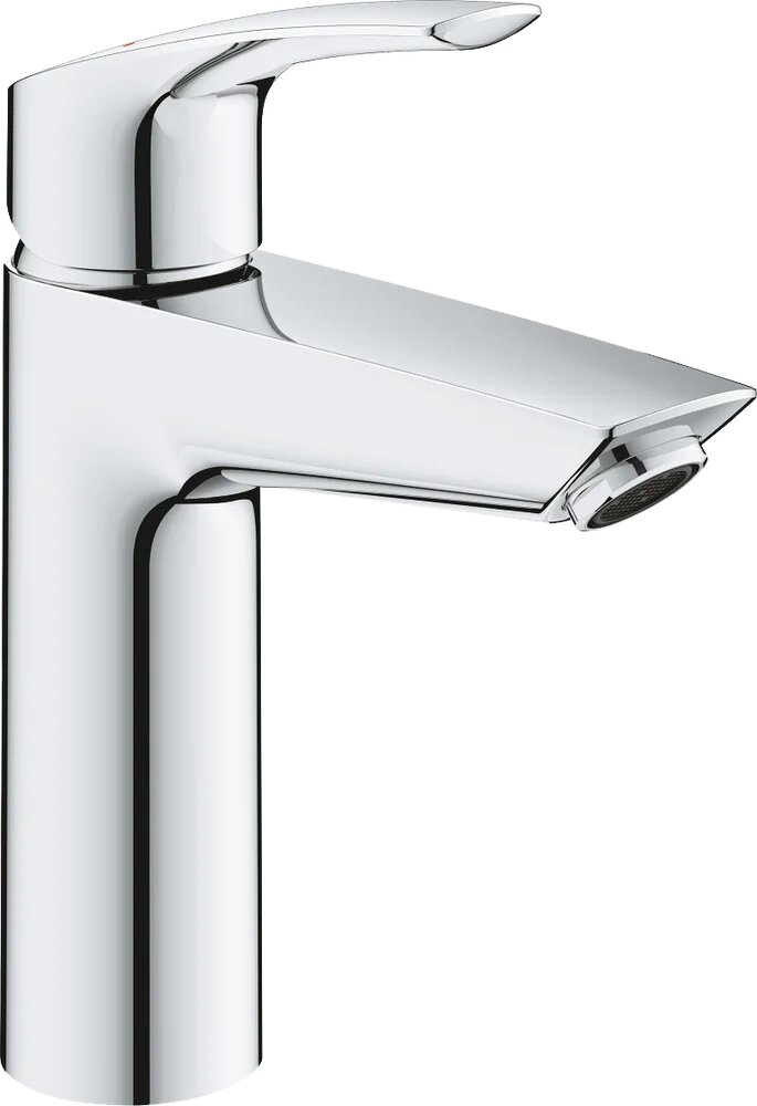 Смеситель для раковины Grohe Eurosmart 23324003 хром, глянцевый, кран для ванной в раковину, из латуни, рычажный, с керамическим картриджем