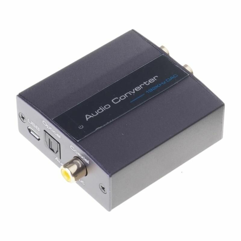 Коаксиальный аудиоконвертер в аналоговый 192 кГц для дома