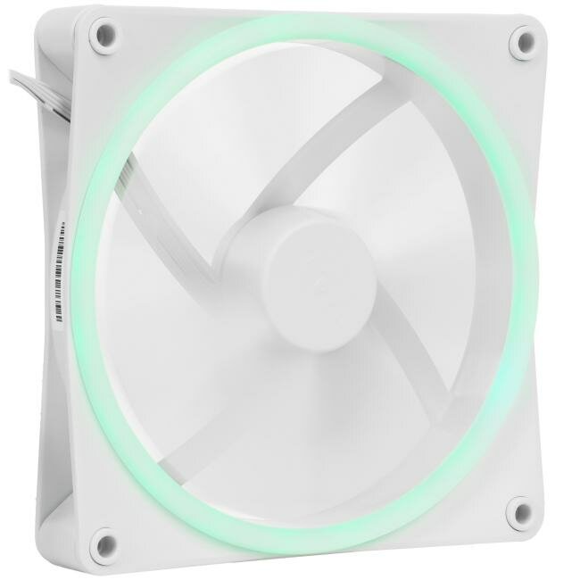 RF-D14SF-W1 NZXT Кулер для корпуса ПК/ Case Cooler NZXT F140 RGB Duo (140x140x25mm, 4-pin PWM, RGB, 84.75CFM, 36dBA, 1