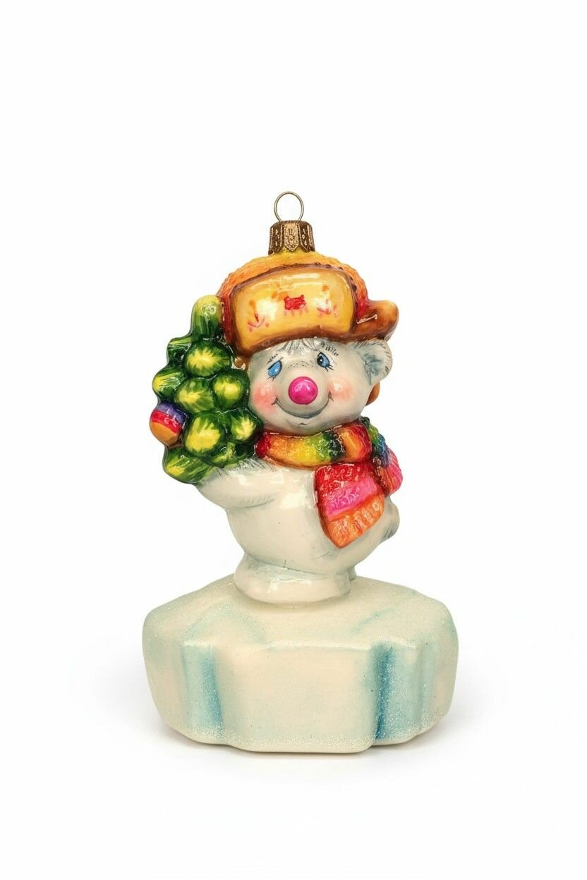 Елочная игрушка Льдинка, льдинка не тай