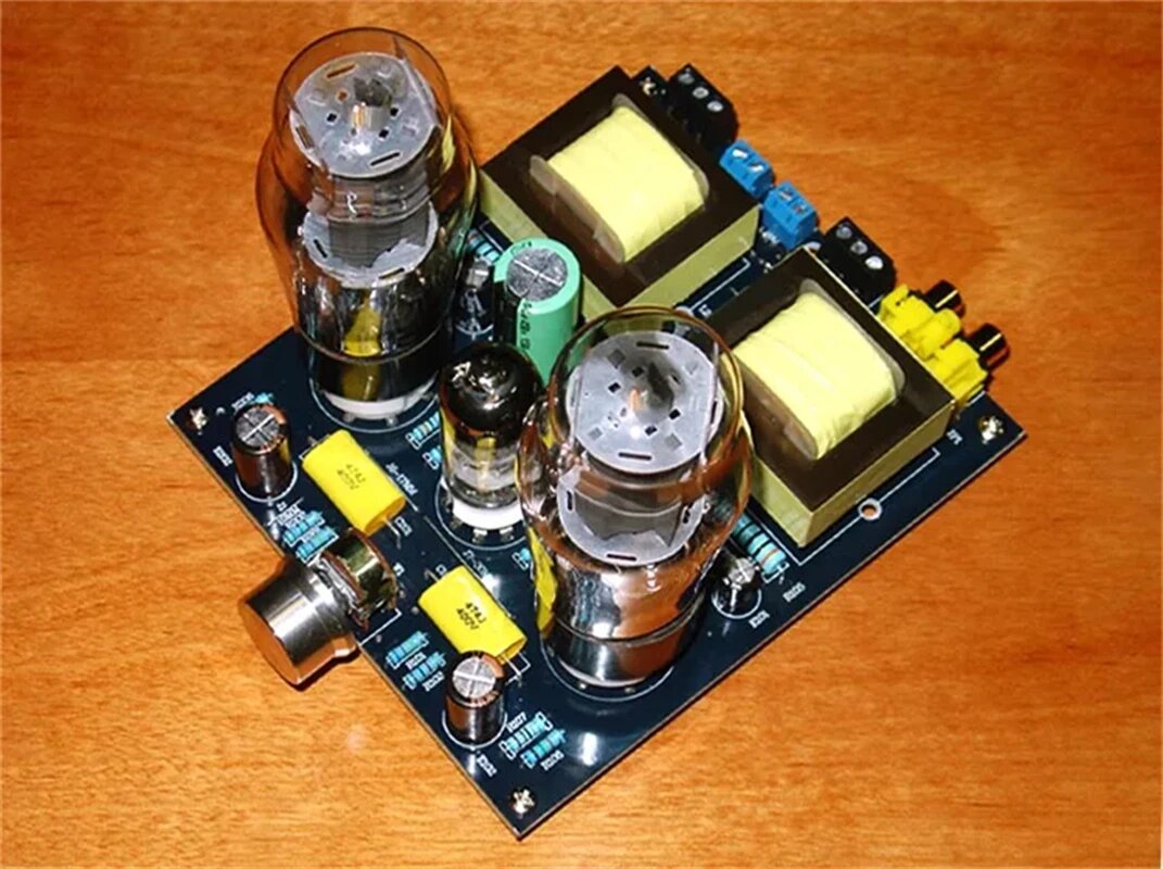 Аудиоламповый усилитель DIY KIT 6N1/6N2+6P3P Finished Board