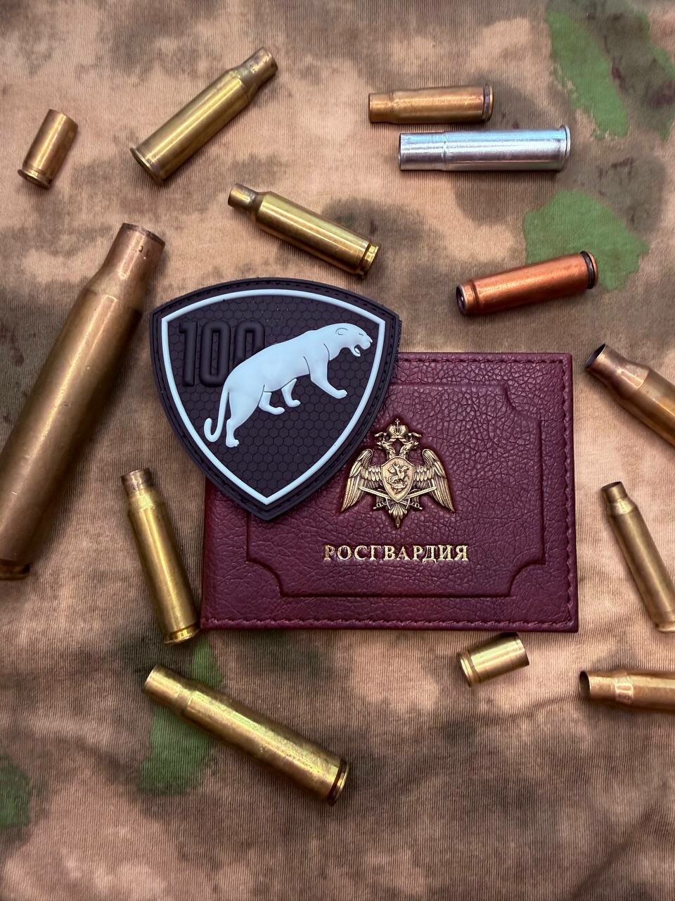 Лимитированный Шеврон 100 лет одон №40 3D на липучке велкро Земля Воинов 8х6см ПВХ