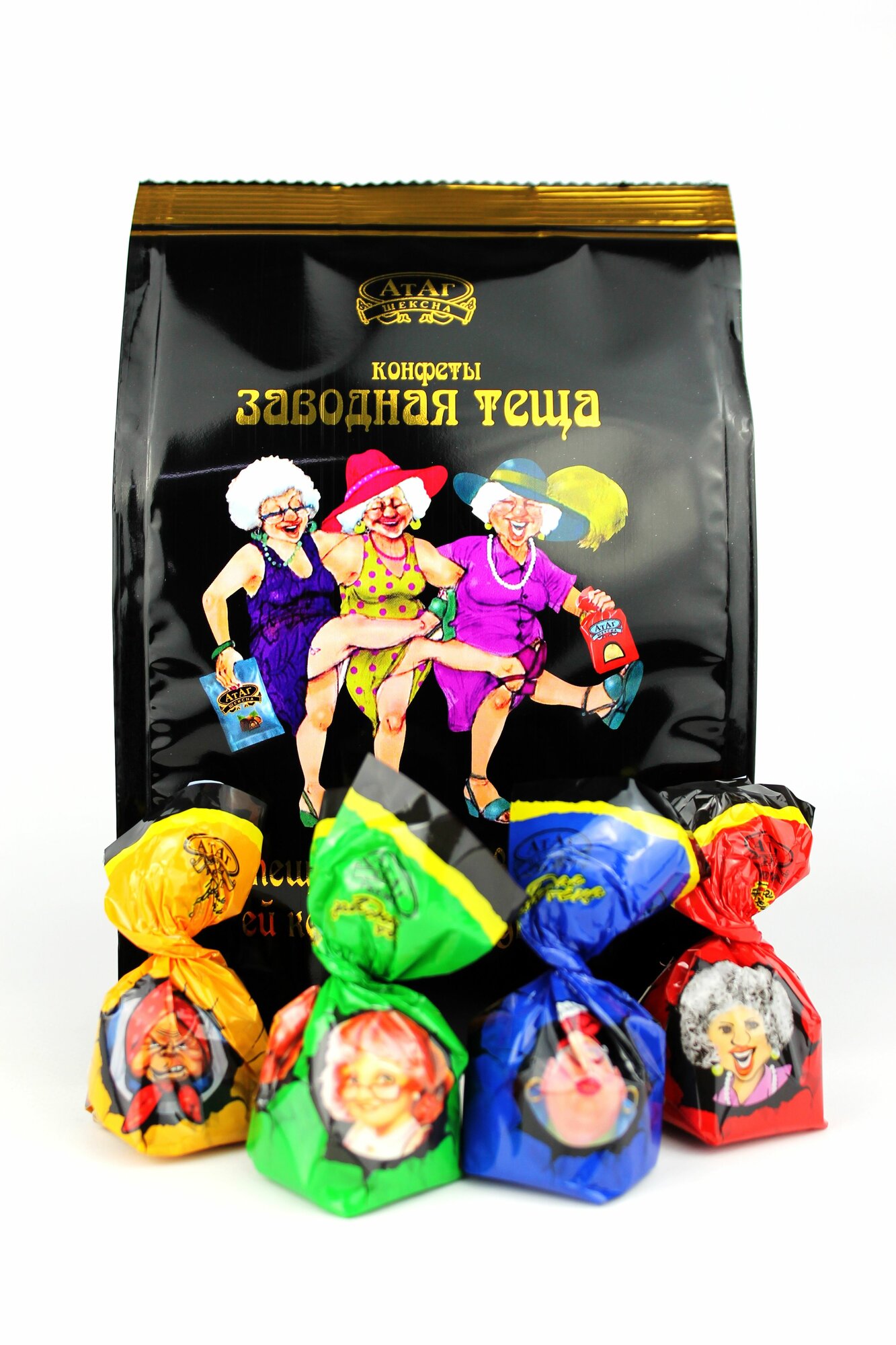 Конфеты глазированные "Заводная теща". 200г.