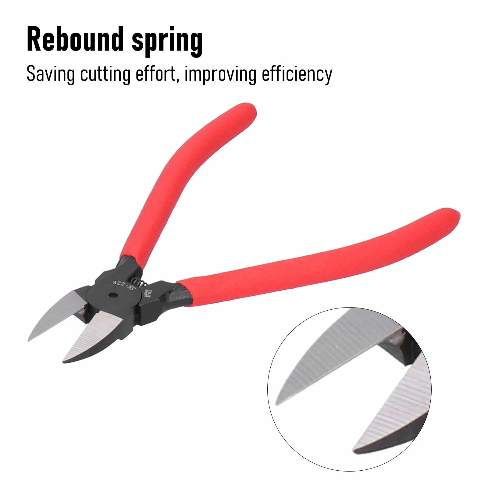 Диагональные кусачки Бокорезы Кусачки Электронные ножницы Ручной ручной инструмент SK 22E 6 дюймов