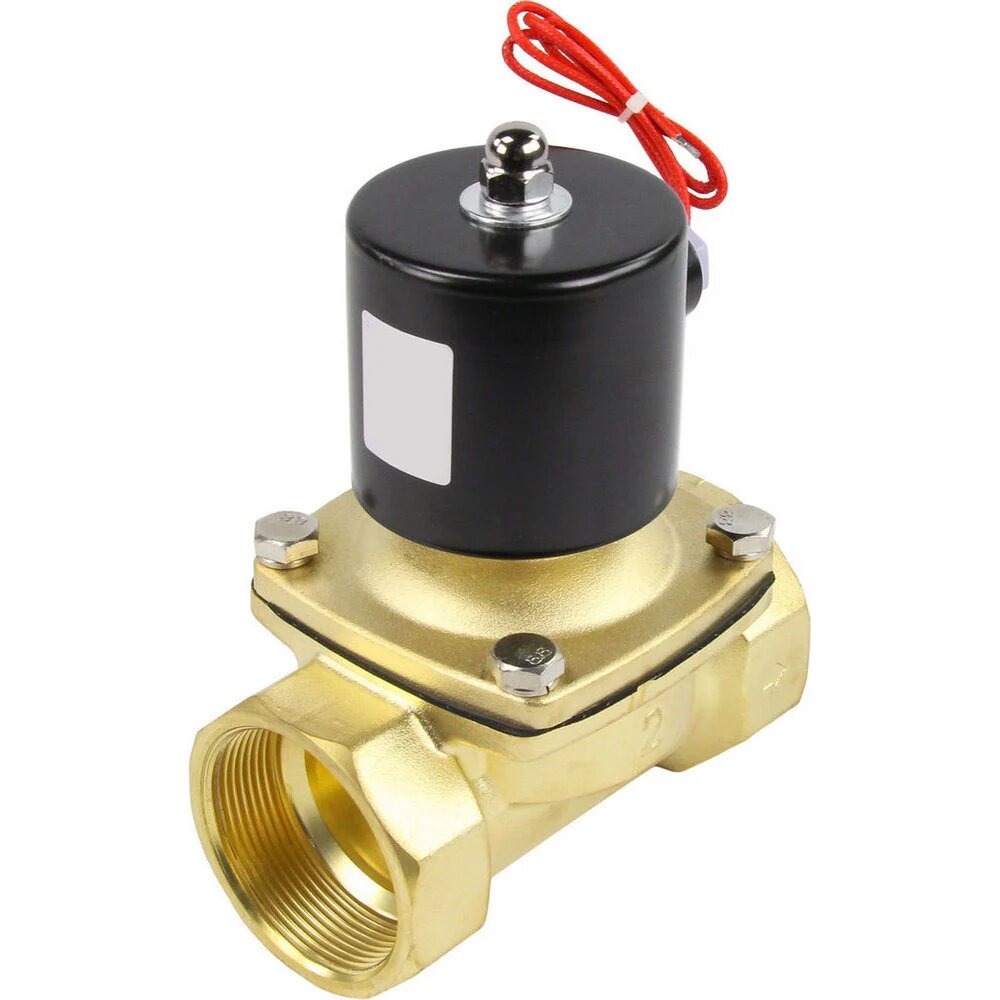 Клапан электромагнитный DN.ru VS2W-100E-NC Ду6 Ру10 двухходовой, латунь, EPDM, 24В DC D130-01586, Рабочее давление
