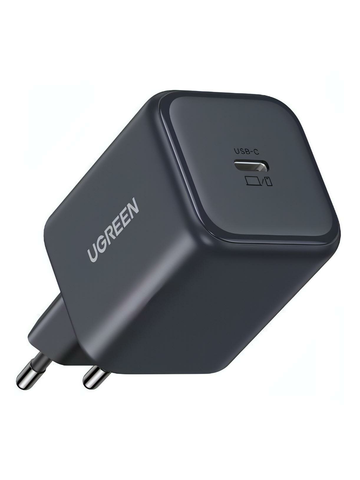Сетевое зарядное устройство uGreen X524 (65052) 45W USB-C GaN Fast Charger Black