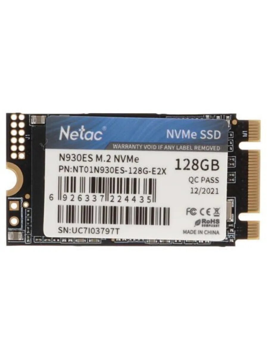 128 ГБ M.2 NVMe накопитель NT01N930ES-E2X - PCIe 3.0 AIC