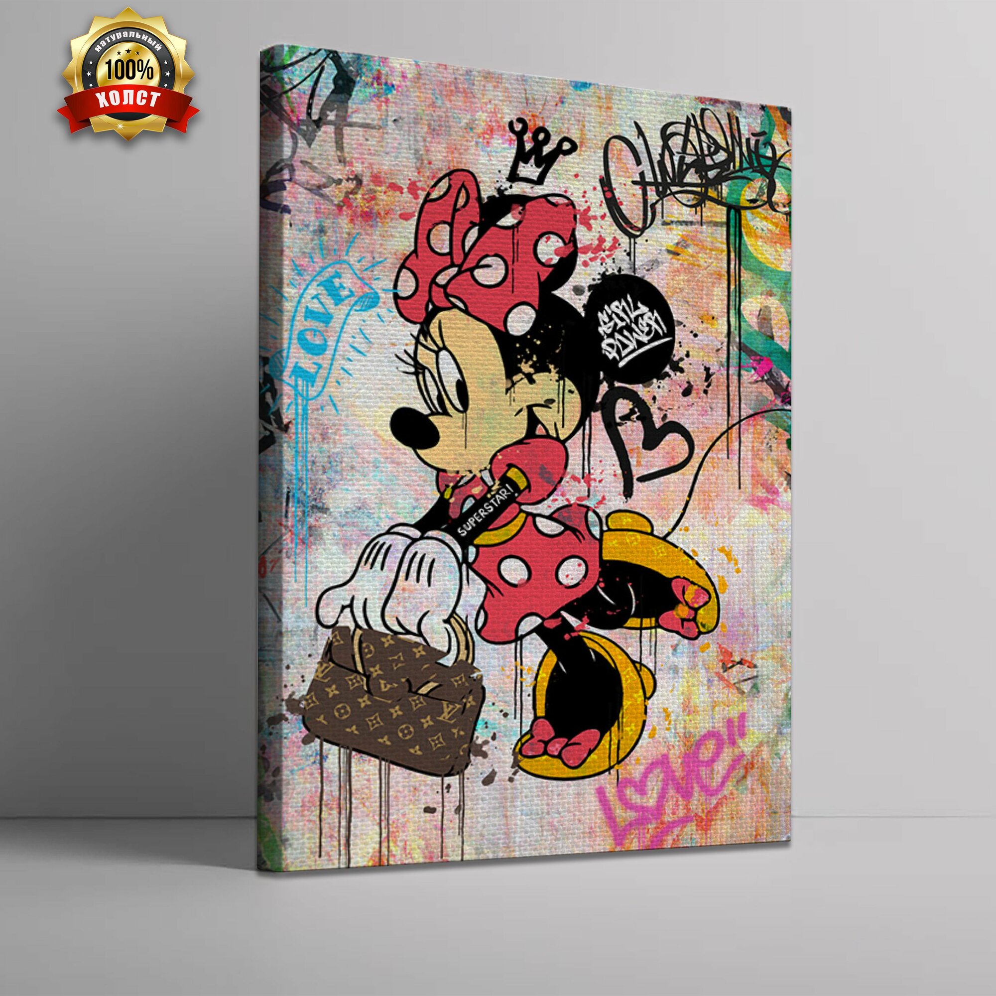 Картина Микки Маус 30*40