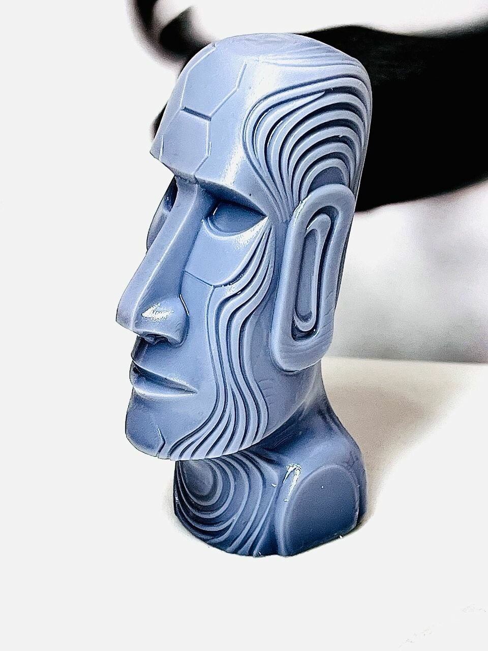 Миниатюра Кибер Моай - 80 мм.