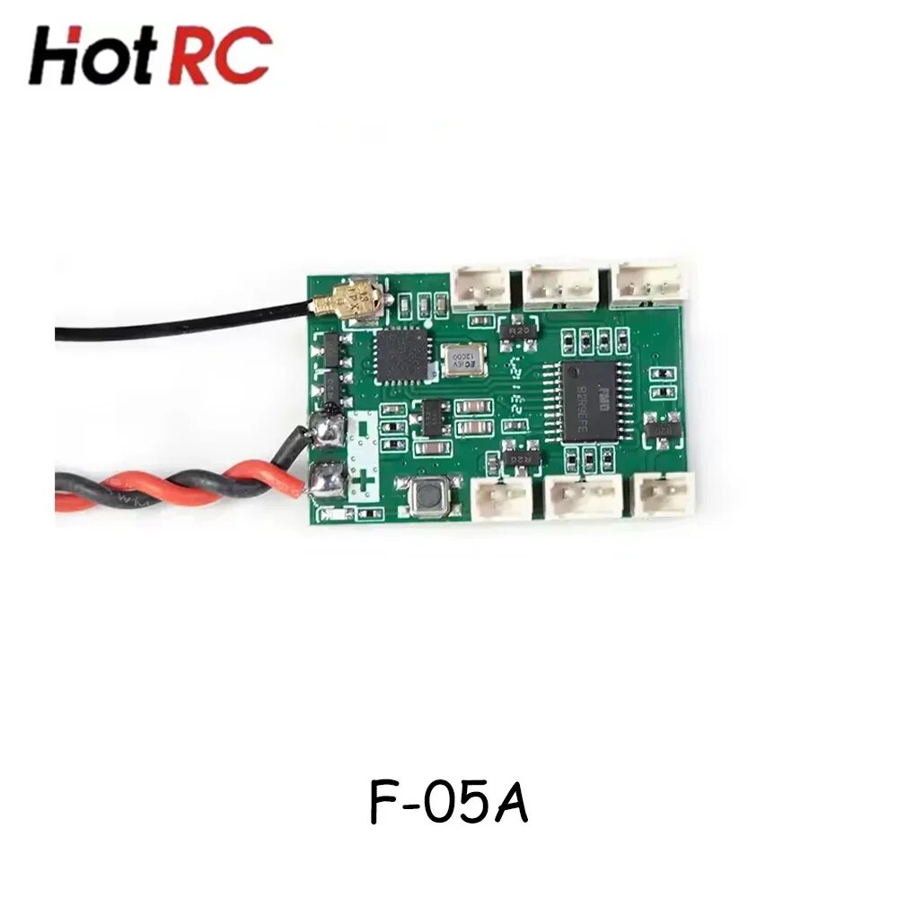 HOTRC RC-приемник 2,4 ГГц с гироскопом 4/6/8Ch F-05A