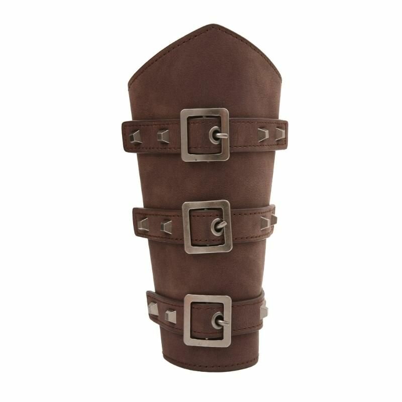 Регулируемые наручи рыцаря, Темно - коричневый