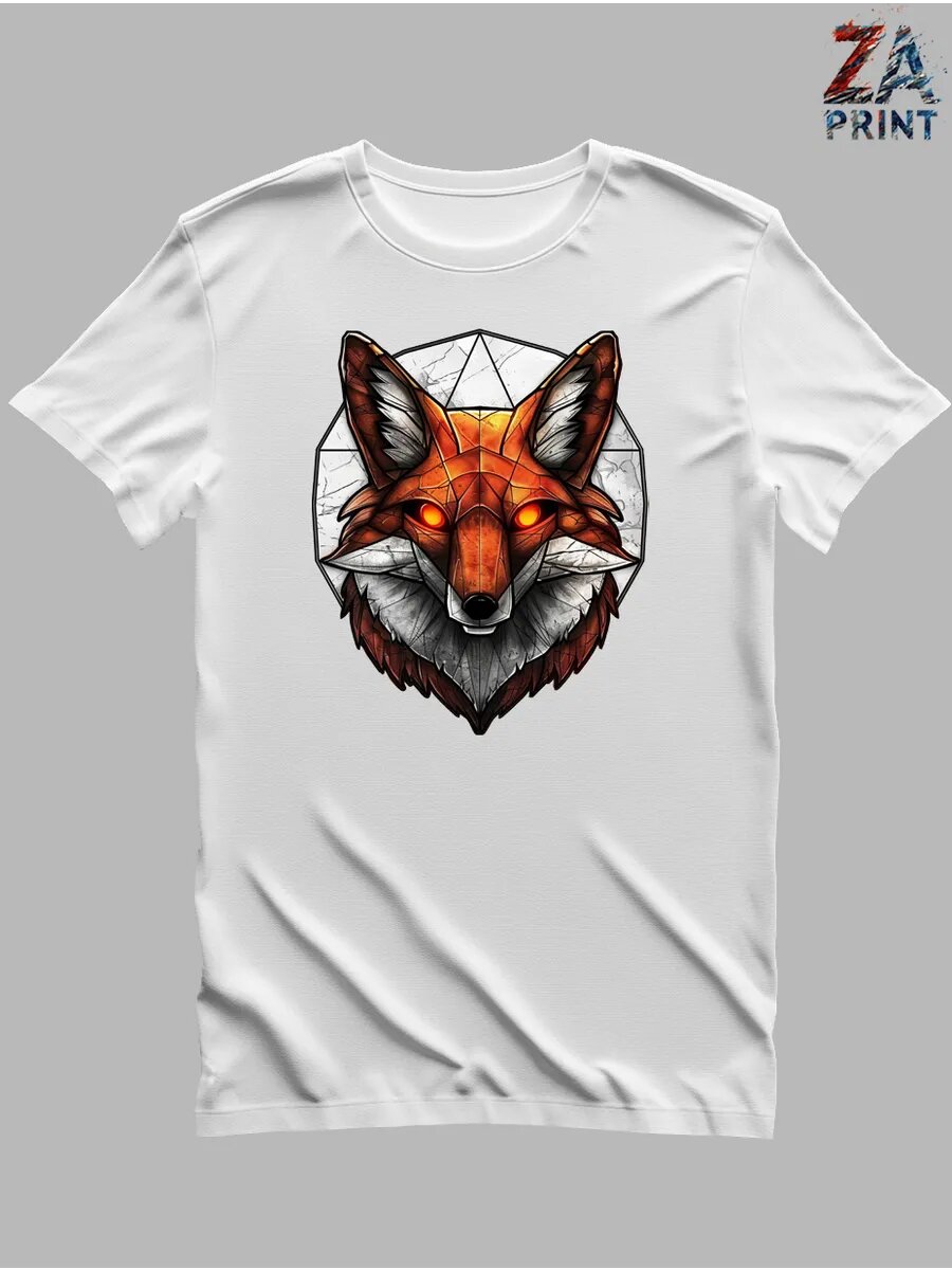 Футболка красивая лиса