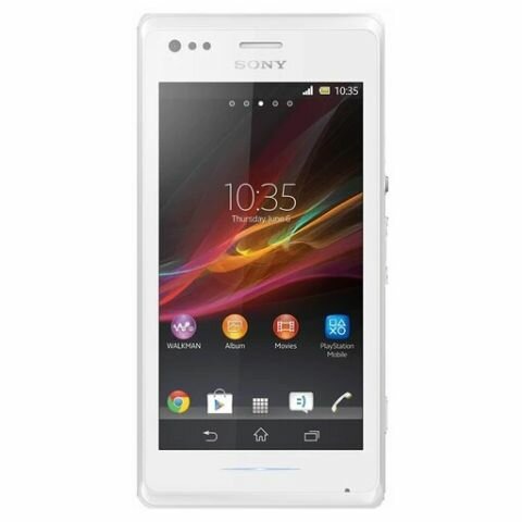 4" Смартфон Sony Xperia M C1905 1/4 ГБ (C1905) белый
