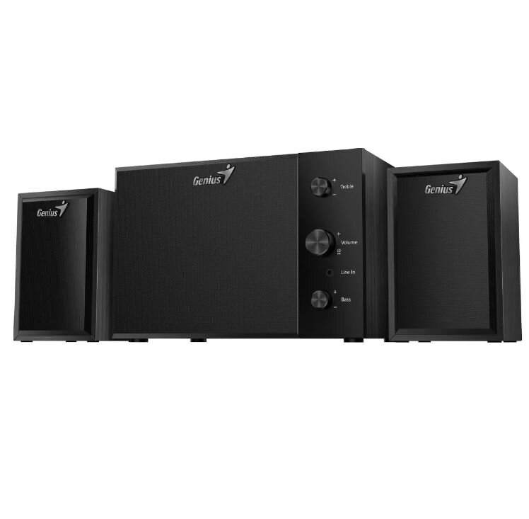 Колонки 2.1 Genius SW-2.1 350 (31730037401) черный - 15 Вт, питание - сеть 220 В
