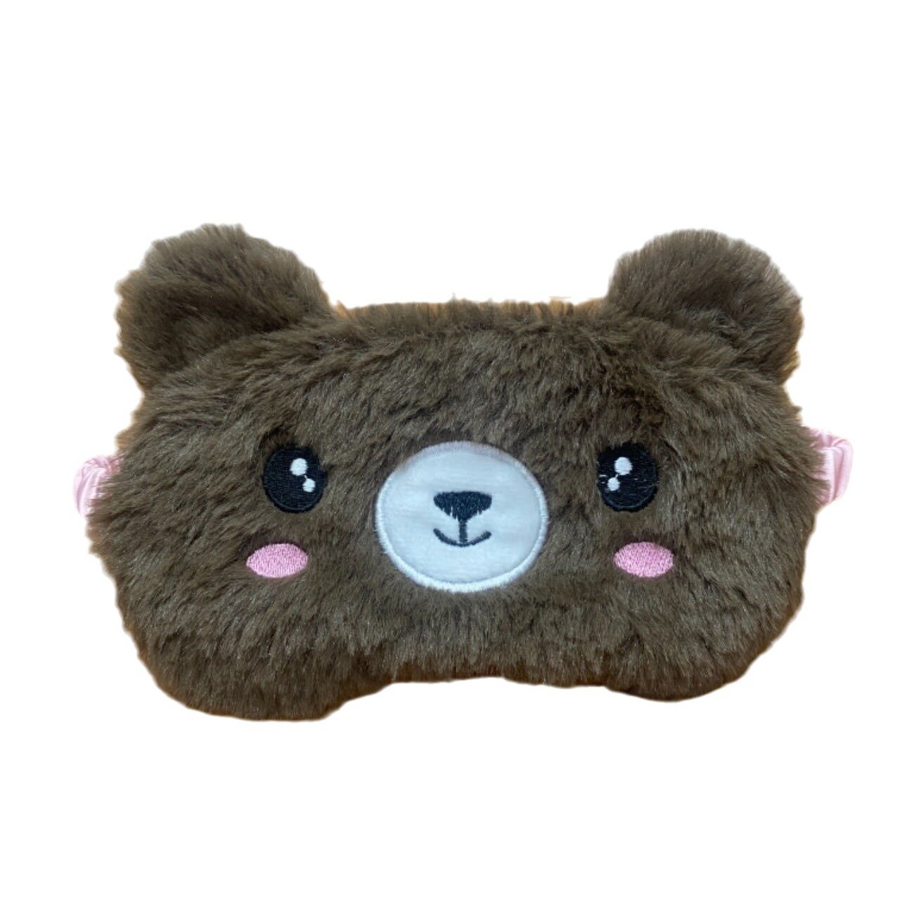Маска для сна "Милый медведь" для детей и взрослых. Мягкая мультяшная маска для сна с животными. Мягкая повязка на глаза для сна. Удобный козырек для сна и путешествий. Идеально подходит для детей и женщин.