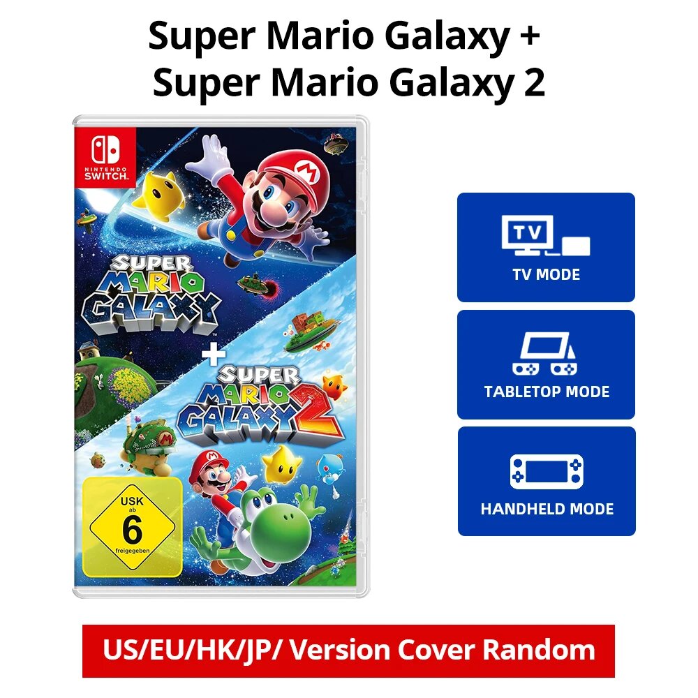 Nintendo Switch - Super Mario Galaxy + Super Mario Galaxy 2