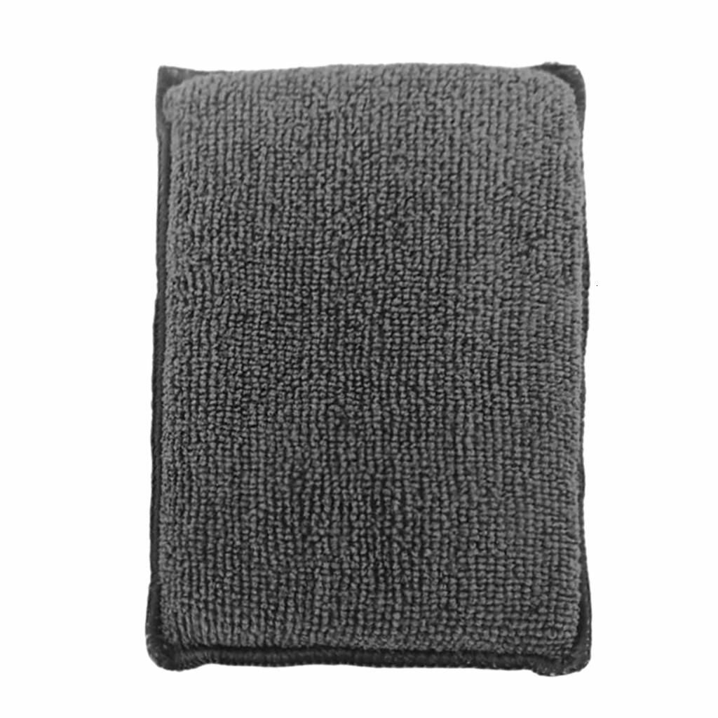 Губка автомобильная, Квадратный губчатый блок из микрофибры + нейлонового шелка