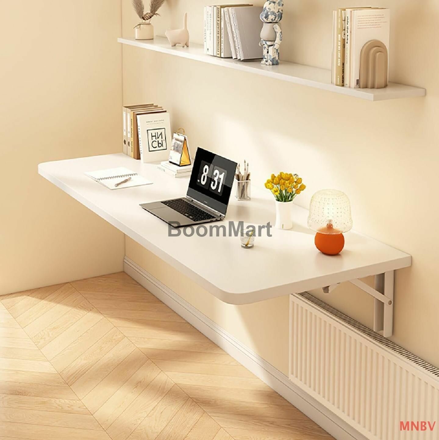 Письменный стол, складной, настенный, многофункциональный складной стол, подходит для кабинета/спальни/кухни 50*40