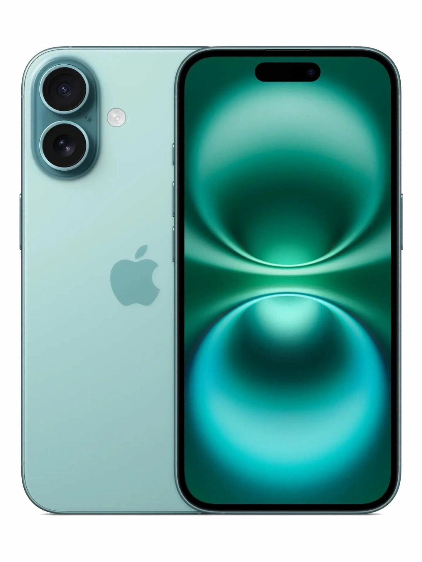 Смартфон APPLE iPhone 16, Память 8/256 Гб, Без приложений RuStore и MAX, 2SIM, Teal, Бирюзовый