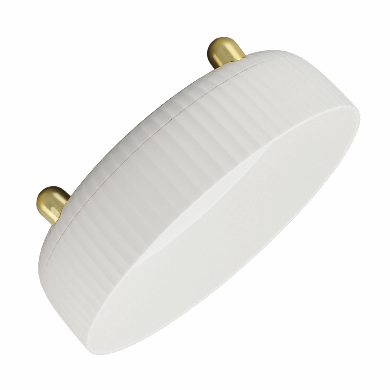 Вращающаяся на 360 градусов стойка-органайзер, круглая косметическая полка для специй, поворотный стол для кухонного шкафа, кладовой, маленькая белая