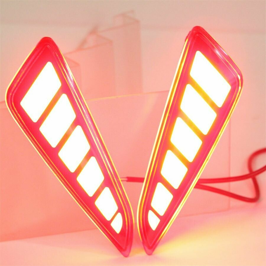 Светодиодные Задние Противотуманные Фары Заднего Бампера L & R & mid Для Toyota CHR C-HR