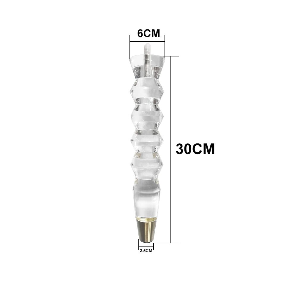 Акриловые ножки для мебели 30 см/40 см, Белый