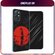 Чехол на OnePlus 9R / ВанПлас 9R с принтом "Самурай на красном фоне"