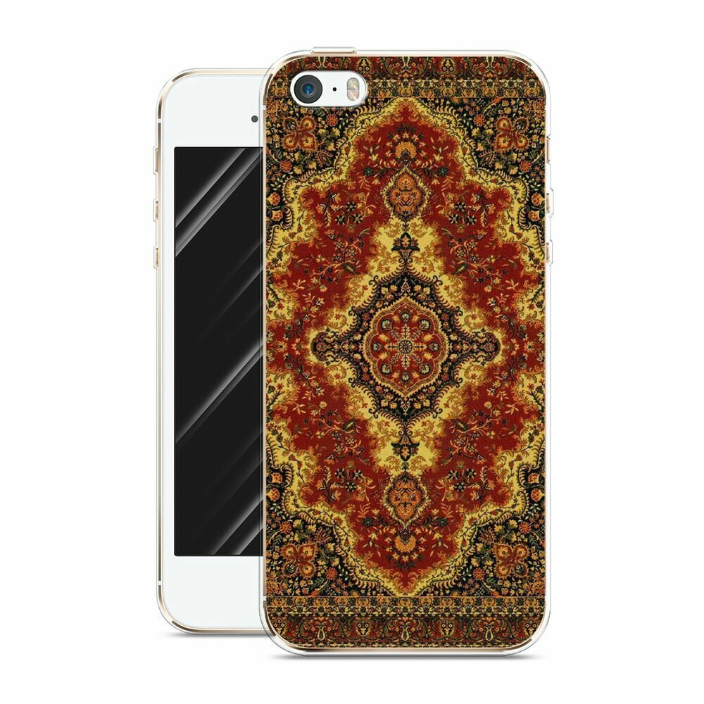 Чехол на Apple iPhone 5/5S/SE / Айфон 5/5S/SE с принтом Ковер — фото 1