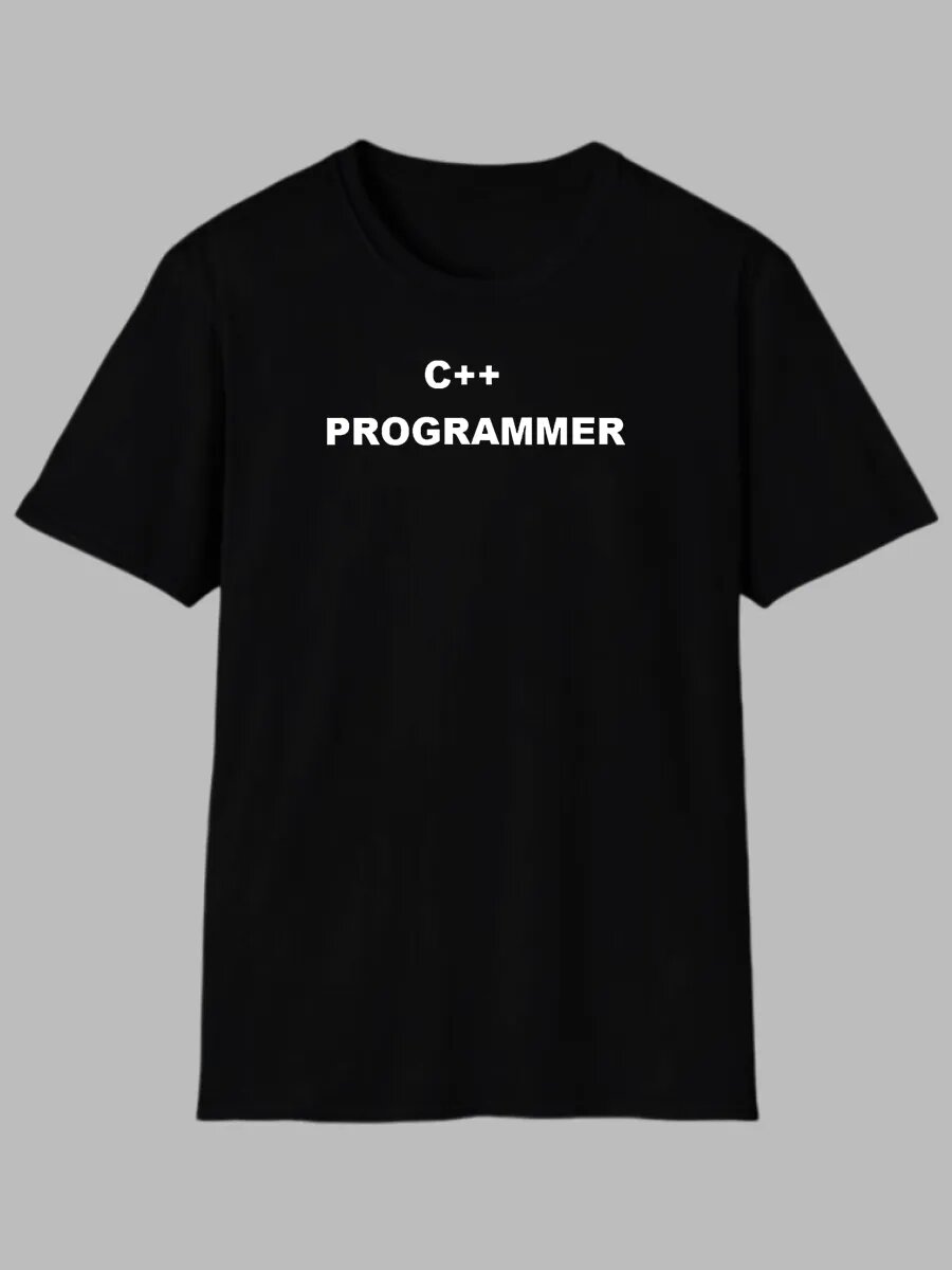 Футболка программист