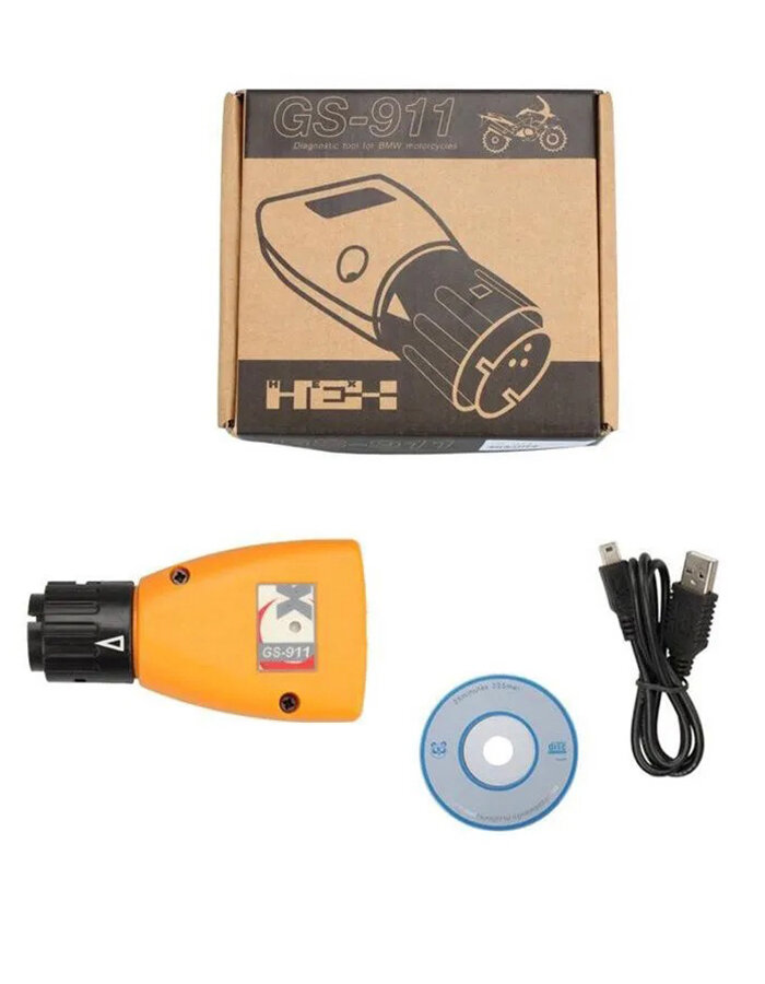 GS911 ver. 1006.3 аварийный сканер мотоцикла