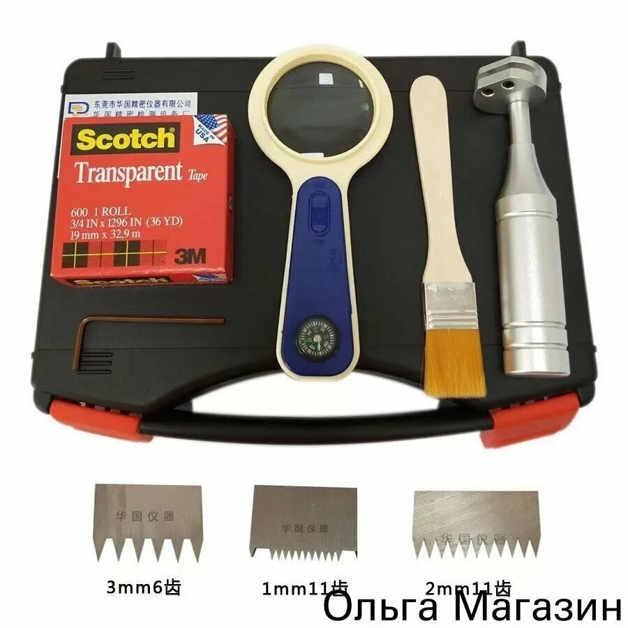 Комплект Ножа - Адгезиметра, в кейс, с аттестацией