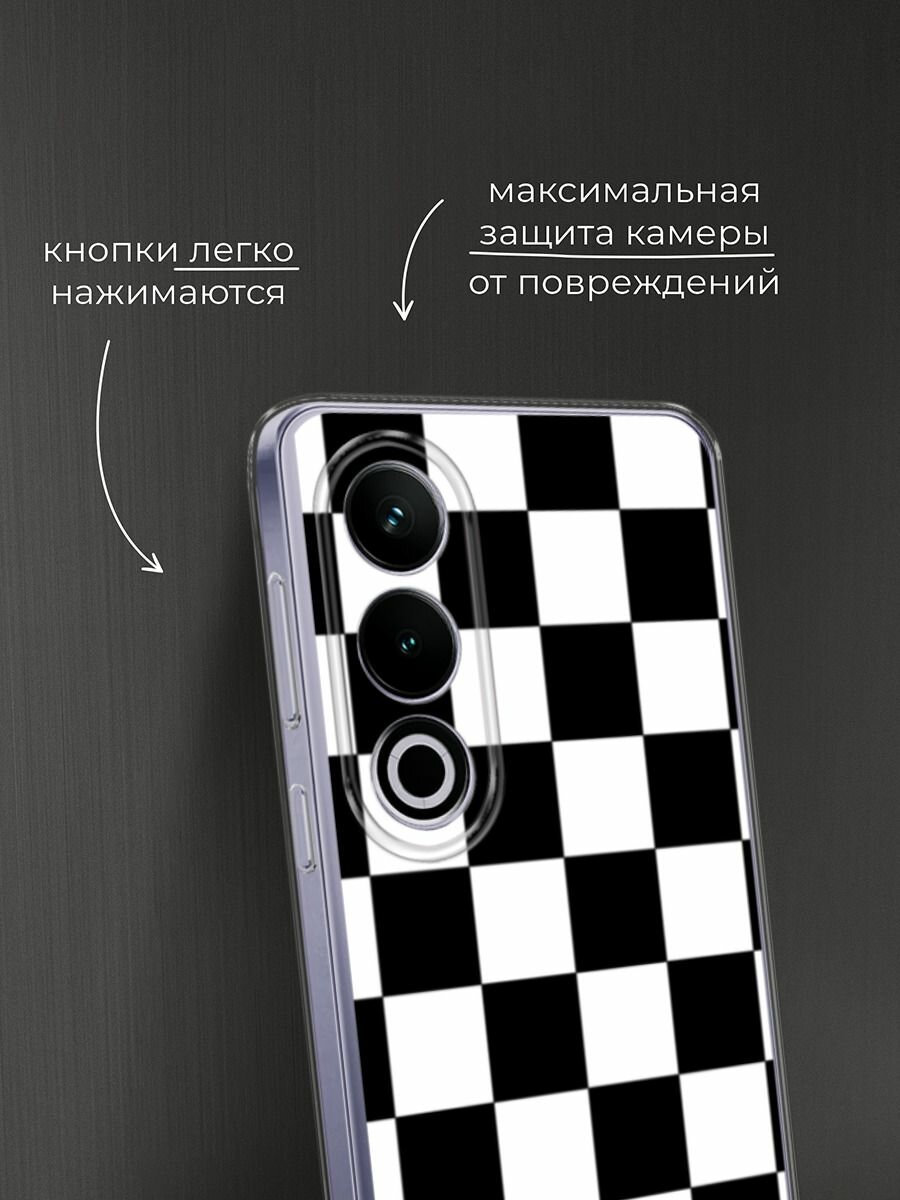 Чехол на Oneplus Ace 3V / Ван Плас Эйс 3V с принтом "Шахматная доска" — фото 1