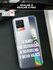 Чехол на Realme 8/8 Pro / Реалми 8/8 Про с принтом "Живу как положено", прозрачн...