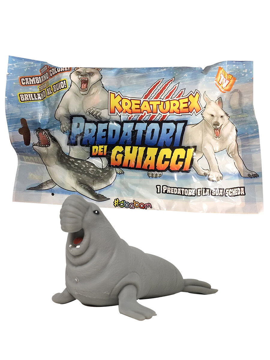 Sbabam Фигурка тянучка Ледяные хищники 1 шт сюрприз в ассортименте 25-СN20 с 3 лет