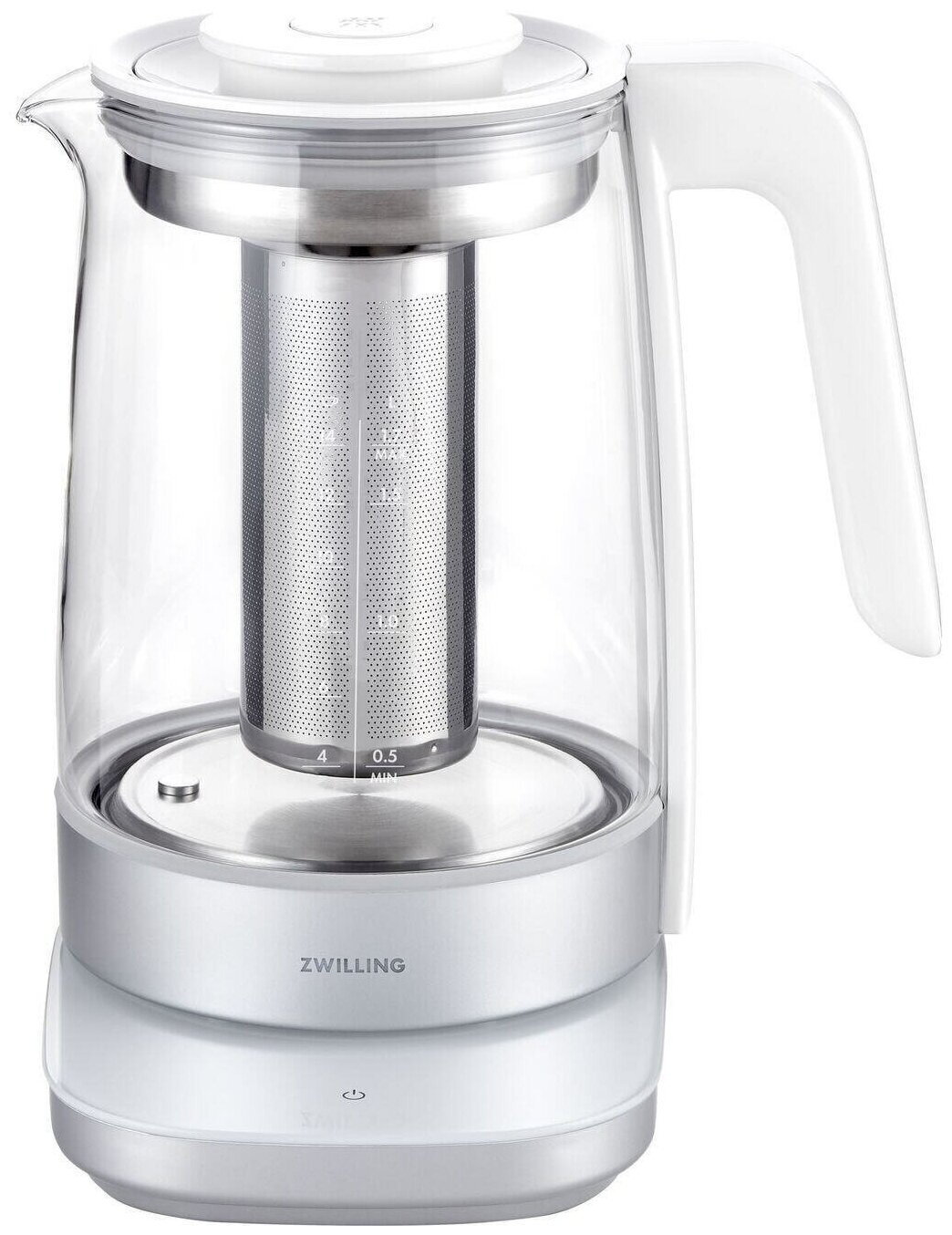 Электрический чайник Zwilling Enfinigy 53102-500-0, белый, с выбором температуры и таймером