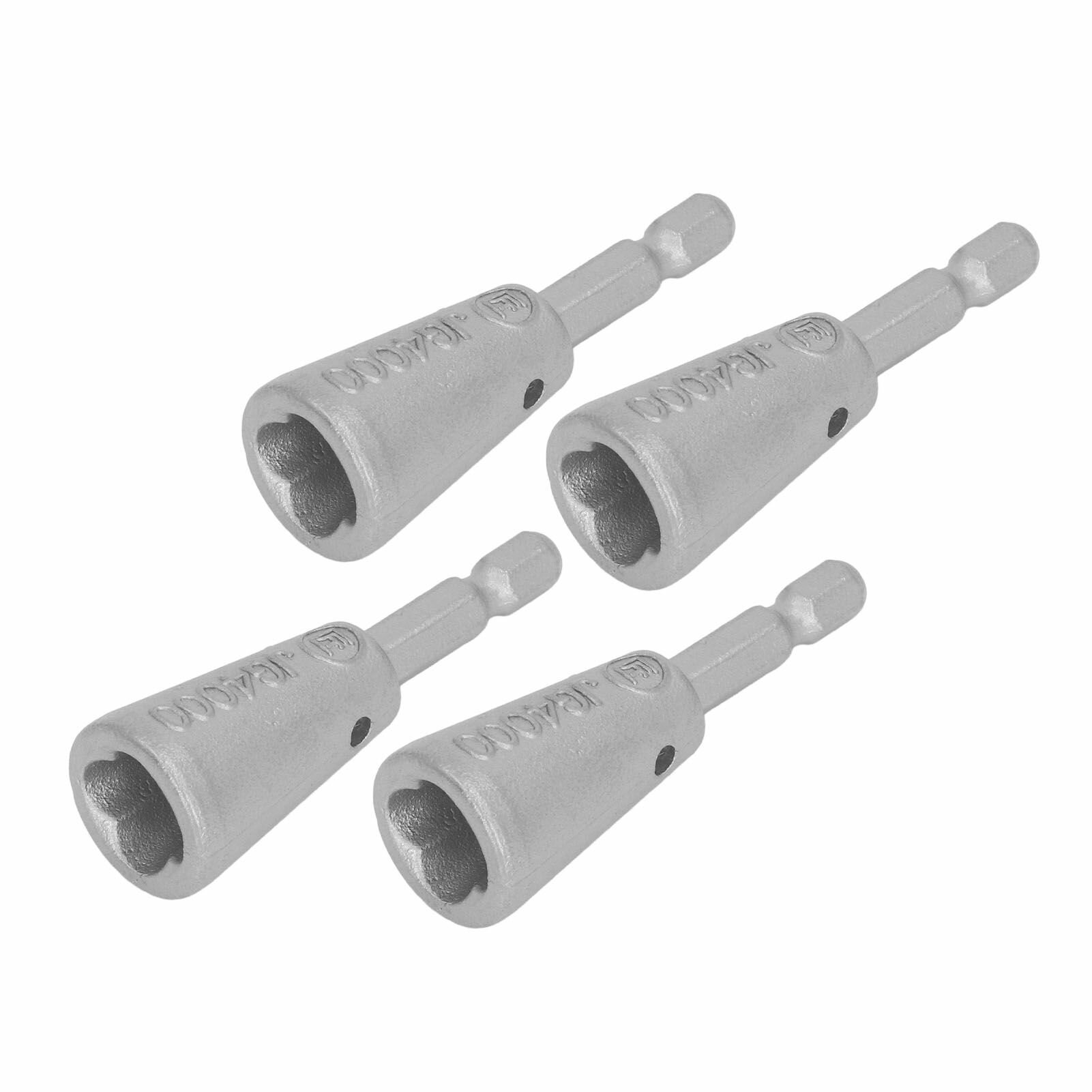 4 шт. Инструменты для скручивания проводов литая сталь 1/4 дюйма шестигранный хвостовик электрический соединитель для скручивания проводов для кабеля 2,5 мм 4 мм 6 мм