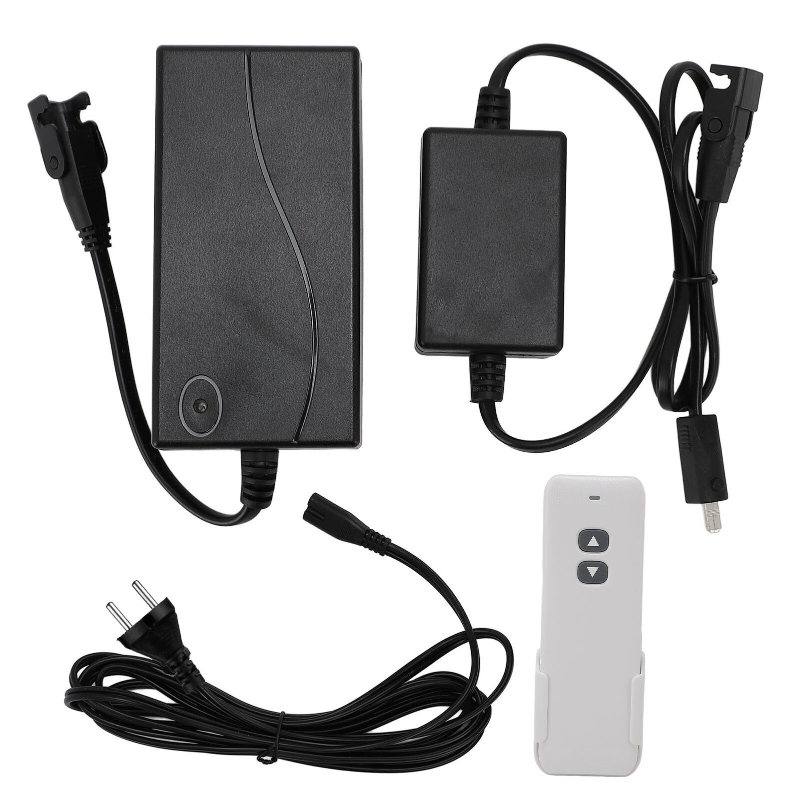 Подъемный кресло пульт дистанционного управления универсальный беспроводной двойной кнопку 2 отверстия ABS Remore Dote Dote для электроэнергии EU Eu Plugck 100-240V