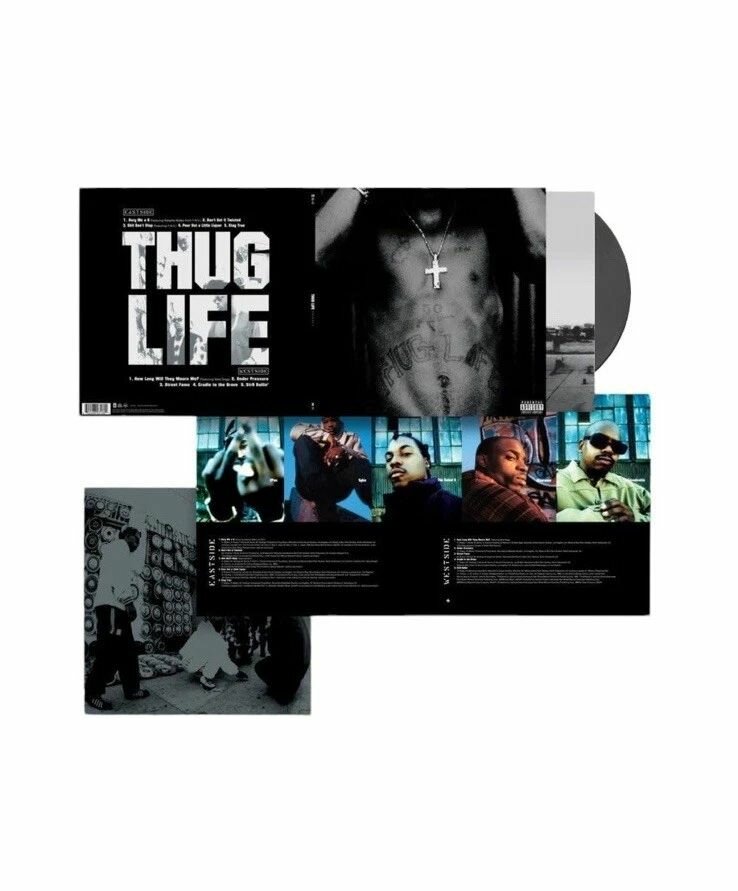 Thug Life - Volume 1 (2024)/Клубное издание/30th Anniversary Limited Edition - Непрозрачный Серый/Пронумерованный - 4000 копий/Виниловая пластинка