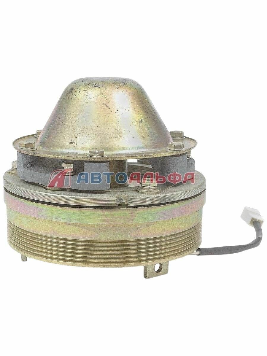 Муфта электромагнитная привода вентилятора КАМАЗ Евро-2, 3 универсальная (металлическая крышка) (альтернатива)