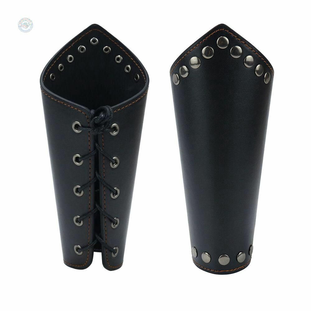 Кожаные наручи в стиле стимпанк для защиты запястий, тактические мужские наручи для ролевых игр, велоспорта и экстремальных испытаний